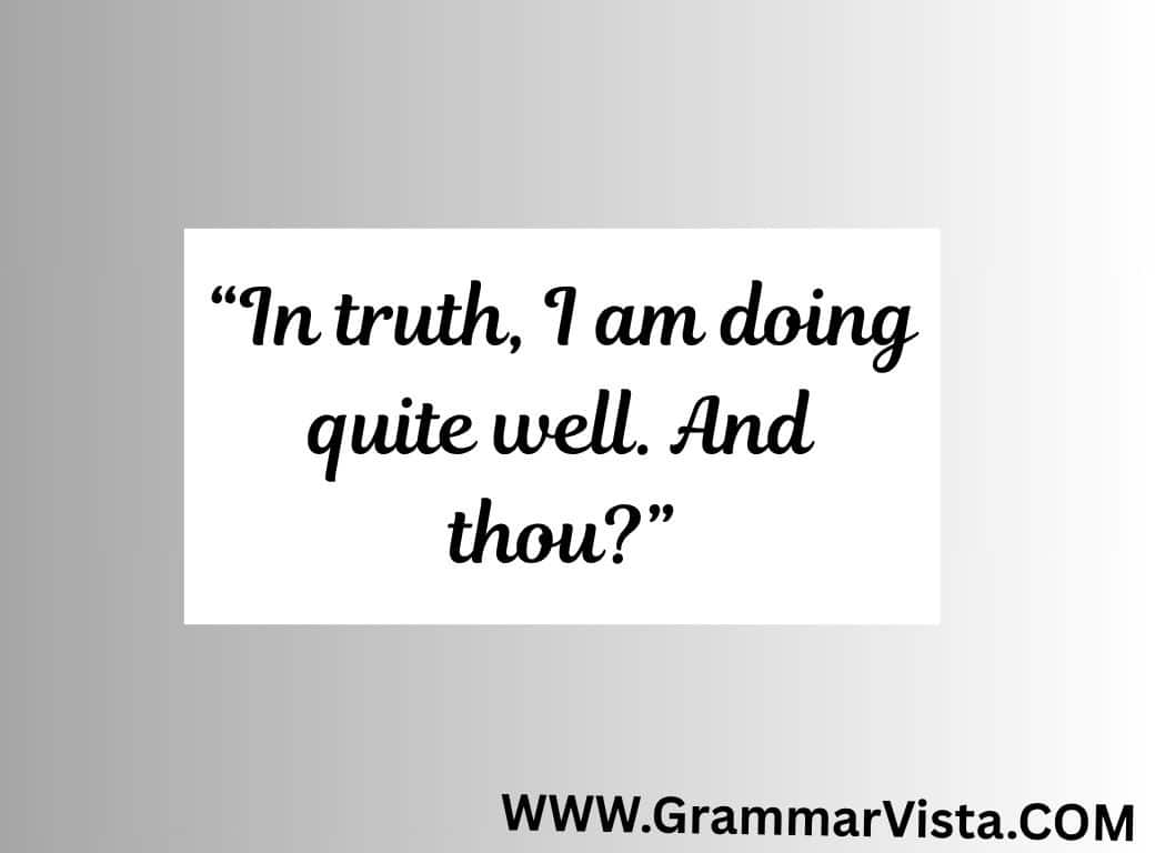 Best Replies to “How Art Thou?”🧐: Playful and Witty Responses - Grammar ...